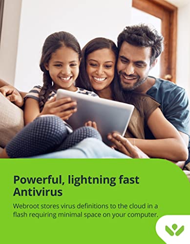 Webroot Internet Security Complete | Antivirus Software 2023 | 5 Device| 2 Year Download for PC/Mac/Chromebook/Android/IOS + Password Manager, Performance Optimizer & Cloud Backup