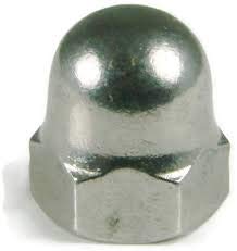 3/8"-24 Acorn Cap Nuts, 18-8 Stainless Steel, Plain Finish, Qty 25 - by Fastener Depot, LLC