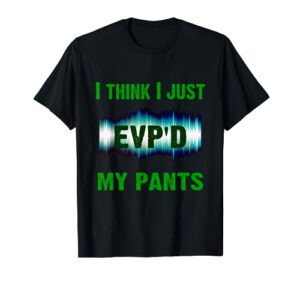 ghost hunting t-shirt evp paranormal spirit funny gift men's