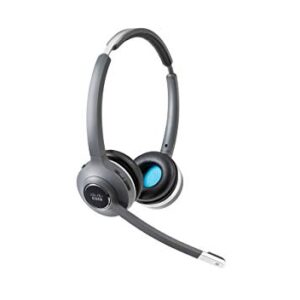 Cisco Headset 561, Wireless Dual On-Ear DECT Headset with Standard Base for US & Canada, Charcoal, 1-Year Limited Liability Warranty (CP-HS-WL-562-S-US=)