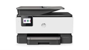 hp officejet pro 9015 all-in-one wireless color printer, with smart home office productivity, hp instant ink, works with alexa (1kr42a)