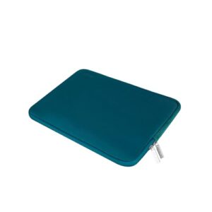 MOSISO Laptop Sleeve Compatible with MacBook Air/Pro, 13-13.3 inch Notebook, Compatible with MacBook Pro 14 inch 2023-2021 A2779 M2 A2442 M1, Neoprene Bag with Small Case, Deep Teal