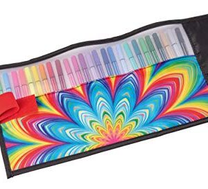 STABILO Premium Fibre-Tip Pen Pen 68 - ARTY - Rollerset of 25 - Assorted Colours