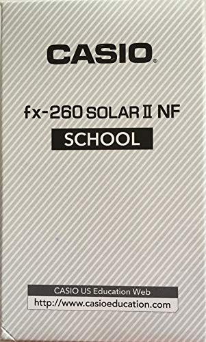 Casio FX-260Solar Ii Nf School Edition Calculator