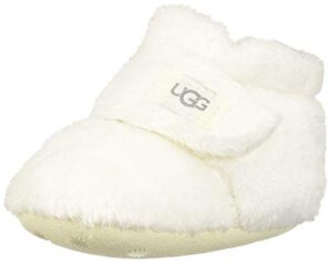 ugg baby girls bixbee ankle boot, vanilla, 4-5 infant us