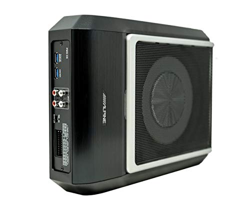 Alpine PWD-X5 Compact Powered 8" Subwoofer System with 4-Channel DSP & Amp