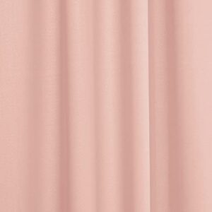 AK TRADING CO. 10 feet x 10 feet Polyester Backdrop Drapes Curtains Panels with Rod Pockets - Wedding Ceremony Party Home Window Decorations - Blush Pink (DRAPE-5x10-BLUSH)