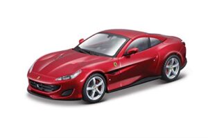 bburago 15636909 1:43 ferrari signature portofino, red