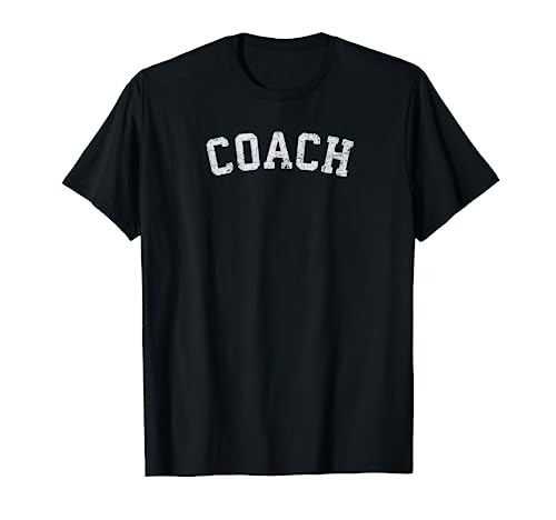 Vintage Coach T Shirt / Old Retro Coach's Gift Sports Tee