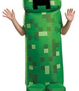 Disguise Minecraft Creeper Inflatable Costume , Green