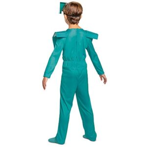 Disguise Minecraft Armor Boys' Jumpsuit Costume Blue, Small (4-6)