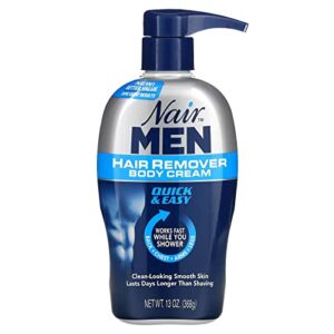 nair hair remover men body cream 368 ml pump by nair