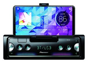 pioneer sph10bt single-din in-dash mechless smart sync receiver with bluetooth