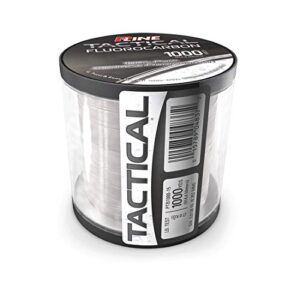 p-line ptb1000-15 tactical fluorocarbon 15 lb. 1000 yd, multi, one size