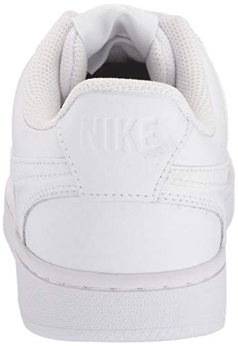 Nike Women's Court Vision Low Sneaker, White/White-White, 9 Regular US