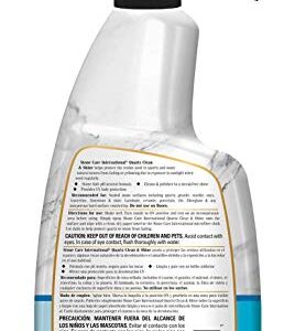 Stone Care International Quartz Cleaner and Polish - 24 Ounce (2 Pack) - Clean & Shine Your Quartz Countertops Islands and Stone Surfaces with UV Protection