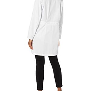 Fashion Seal Healthcare Women's Skimmer Length Lab Coat, White, Small