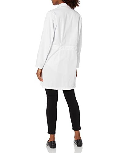 Fashion Seal Healthcare Women's Skimmer Length Lab Coat, White, Small