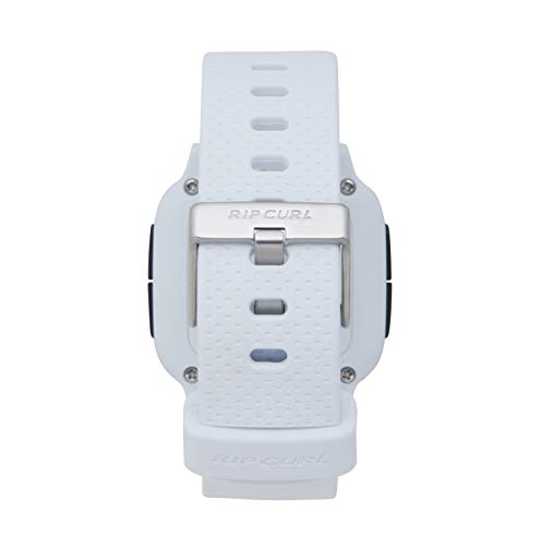 Rip Curl Men's Quartz Sport Watch with Silicone Strap, White, 22 (Model: A1139GWHI1SZ)