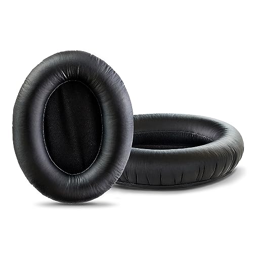 SCR Pads Compatible with Sennheiser HD280 Earpads and Headband Pad Kit Replacement for HD 280 (PRO) HMD280 Ear Pads Headphones Cushion Padding Black (Earpads & Headband Kit)