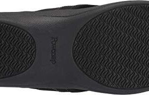 Powerstep Men's, Orthotic Sandals for Plantar Fasciitis, Neutral Arch Support Slide, Black, Men's Size 14 M US