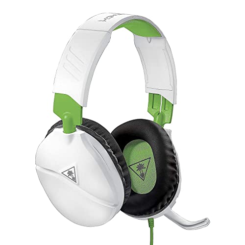 Turtle Beach Recon 70 Xbox Gaming Headset for Xbox Series X|S, Xbox One, PS5, PS4, PlayStation, Nintendo Switch, Mobile, & PC with 3.5mm - Flip-to-Mute Mic, 40mm Speakers - White