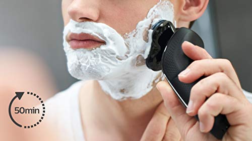 Philips Norelco 6880/81 Shaver 6800, Rechargeable Wet/Dry Electric Shaver, with Trimmer Attachment