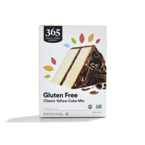 365 by whole foods market, gluten free yellow cake mix, 16 ounce