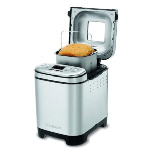 Cuisinart CBK-110 Compact Automatic Bread Maker, Silver + 1 YR CPS Enhanced Protection Pack