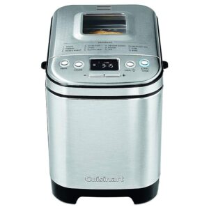 Cuisinart CBK-110 Compact Automatic Bread Maker, Silver + 1 YR CPS Enhanced Protection Pack