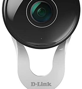 D-Link 1080p Wi-Fi Indoor Security Camera, Full HD 137-degree Wide Angle Wi-Fi Camera, Cloud Recording, Two-way Audio, Motion Detection, Night Vision, Compatible with Alexa (DCS-8300LH) (Renewed)