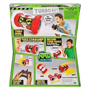 Really RAD Robots - Electronic Remote Control Robot with Voice Command - Built for Speed and Tricks - Turbo Bot