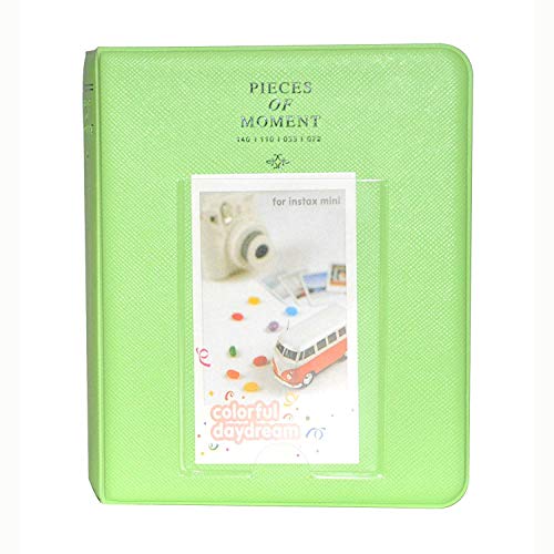 Fancyme 64 Pockets 3 Inch Mini Film Photo Album Compatible with Fujifilm Instax Mini 11 9 8 7s 90 70 LiPlay Instant Camera Link Phone Printer Photo Book Name Card Holder