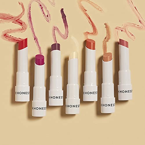 Honest Beauty Tinted Lip Balm | Antioxidant-rich Acai Extracts + Avocado Oil | EWG Certified, Vegan, Cruelty Free | Lychee Fruit