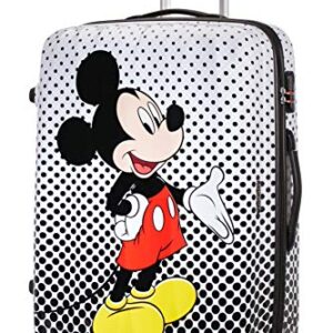 American Tourister Hand Luggage, Multicolour (Mickey Mouse Polka Dot), L (75 cm - 88 L)