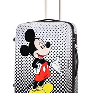 American Tourister Hand Luggage, Multicolour (Mickey Mouse Polka Dot), L (75 cm - 88 L)