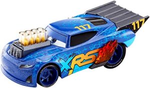 disney pixar cars xrs drag racing lil' torquey