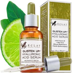 𝗧𝗢𝗣 𝟮𝟬𝟮𝟯* hyaluronic acid face serum - 2.5% pure hyaluronic serum + 3% b5, anti wrinkle + anti aging serum for face with vitamin c & e, aloe - antiaging hydrating serum, hylunaric acid serum