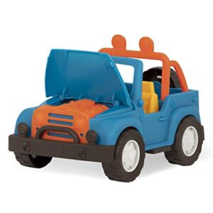 Battat Wonder Wheels 4 X 4 – Blue Off-Road Toy Truck with Spare Tire & Detailed Engine for Toddlers Age 1 & Up – 100% Recyclable