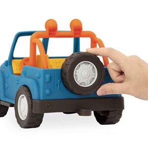 Battat Wonder Wheels 4 X 4 – Blue Off-Road Toy Truck with Spare Tire & Detailed Engine for Toddlers Age 1 & Up – 100% Recyclable