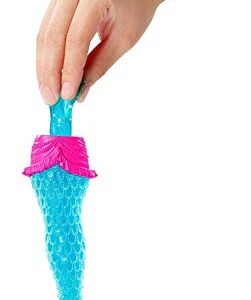 Barbie Dreamtopia Slime Mermaid Doll with 2 Slime Packets, Removable Tail and Tiara, Makes a Great Gift for 3 to 7 Year Olds, multi color (GKT75)