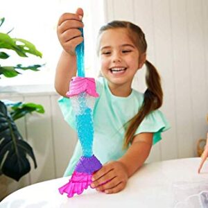 Barbie Dreamtopia Slime Mermaid Doll with 2 Slime Packets, Removable Tail and Tiara, Makes a Great Gift for 3 to 7 Year Olds, multi color (GKT75)