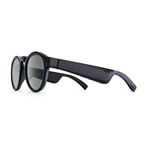 Bose Frames, Audio Sunglasses with Open Ear Headphones, Rondo, Black with Bluetooth Connectivity, Regular