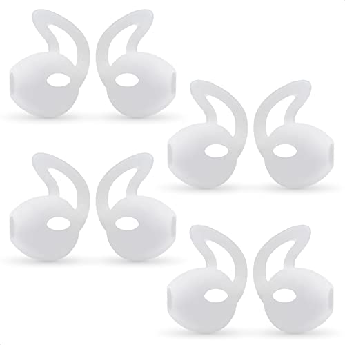 Apple IPhone Headphone Ear Covers - 4Pairs Replacement Earbud Tips EarPods 11,12,13,14 Apple Accessories Anti Slip Soft Cover 1,2 AirPod Ear Tips- Silicone Earbud Tips AirPods Ear Hook AirPod Pro Tips