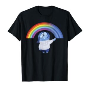 Disney Inside Out Sadness Rainbow Graphic T-Shirt T-Shirt