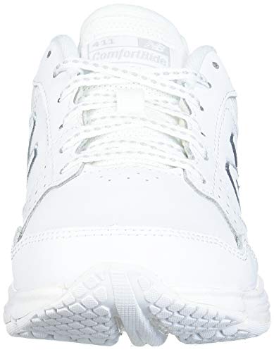 New Balance Women's 411 V1 Walking Shoe, White/White, 10