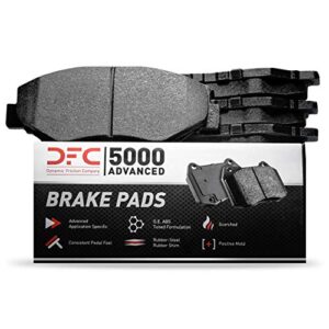 dynamic friction company 5000 advanced brake pads - low metallic 1551-0810-00-front or rear set for 1990-1992 ferrari f40, 1995-1997 ferrari f50, 2000-2006 jaguar xkr, 2001-2005 aston martin vanquish,