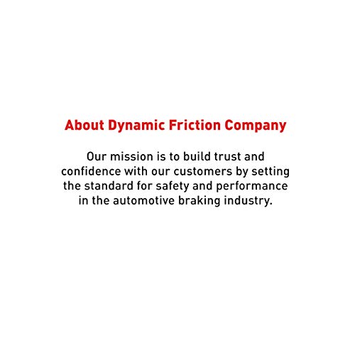 Dynamic Friction Company 5000 Advanced Brake Pads - Low Metallic 1551-0810-00-Front or Rear Set For 1990-1992 Ferrari F40, 1995-1997 Ferrari F50, 2000-2006 Jaguar XKR, 2001-2005 Aston Martin Vanquish,