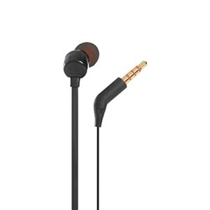 JBL TUNE 110 - In-Ear Headphone with One-Button Remote - Black