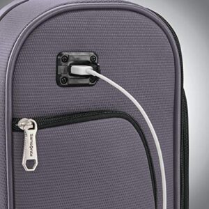 Samsonite Solyte DLX Softside Luggage, Mineral Grey, Underseater